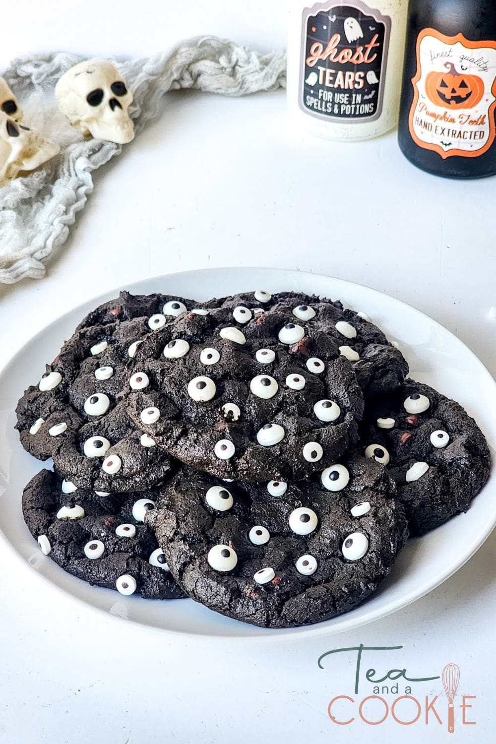 Double Chocolate Spooky Eyeball Cookie Recipe For Halloween
