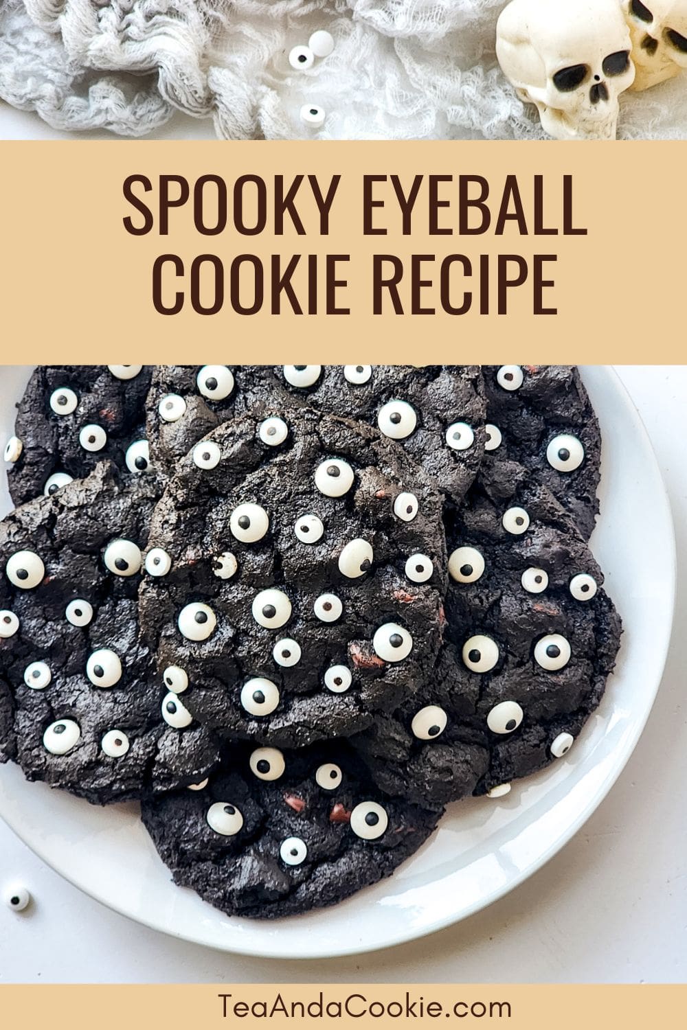 Double Chocolate Spooky Eyeball Cookie Recipe For Halloween