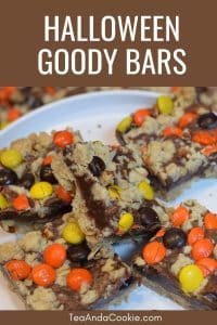 Easy Halloween Goody Bars: Gooey Chocolate Cookies