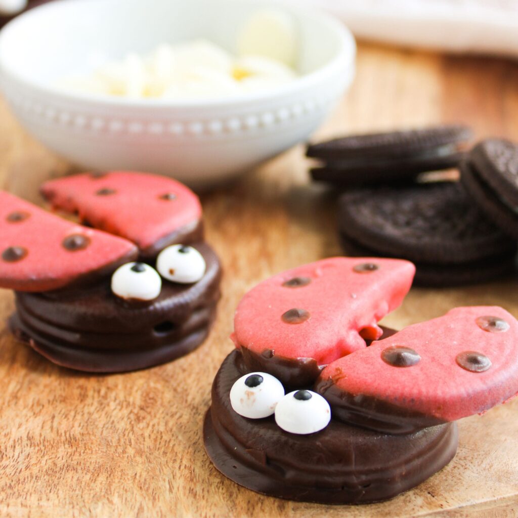 Chocolate Ladybug Oreos: Fun Gifts And Bake Sale Treats