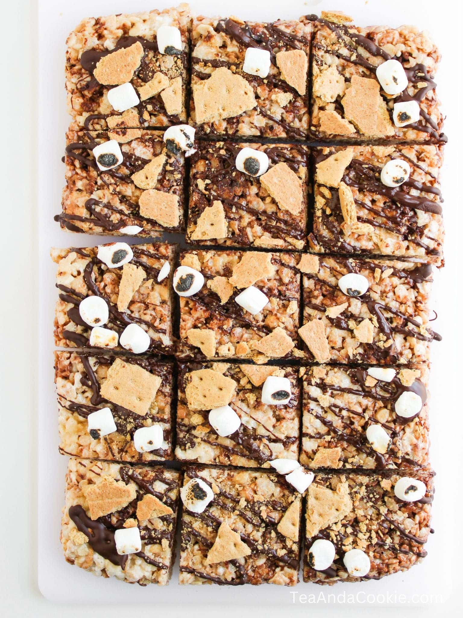 Easy Rice Krispie Smore Treats: No-Bake Summer Dessert