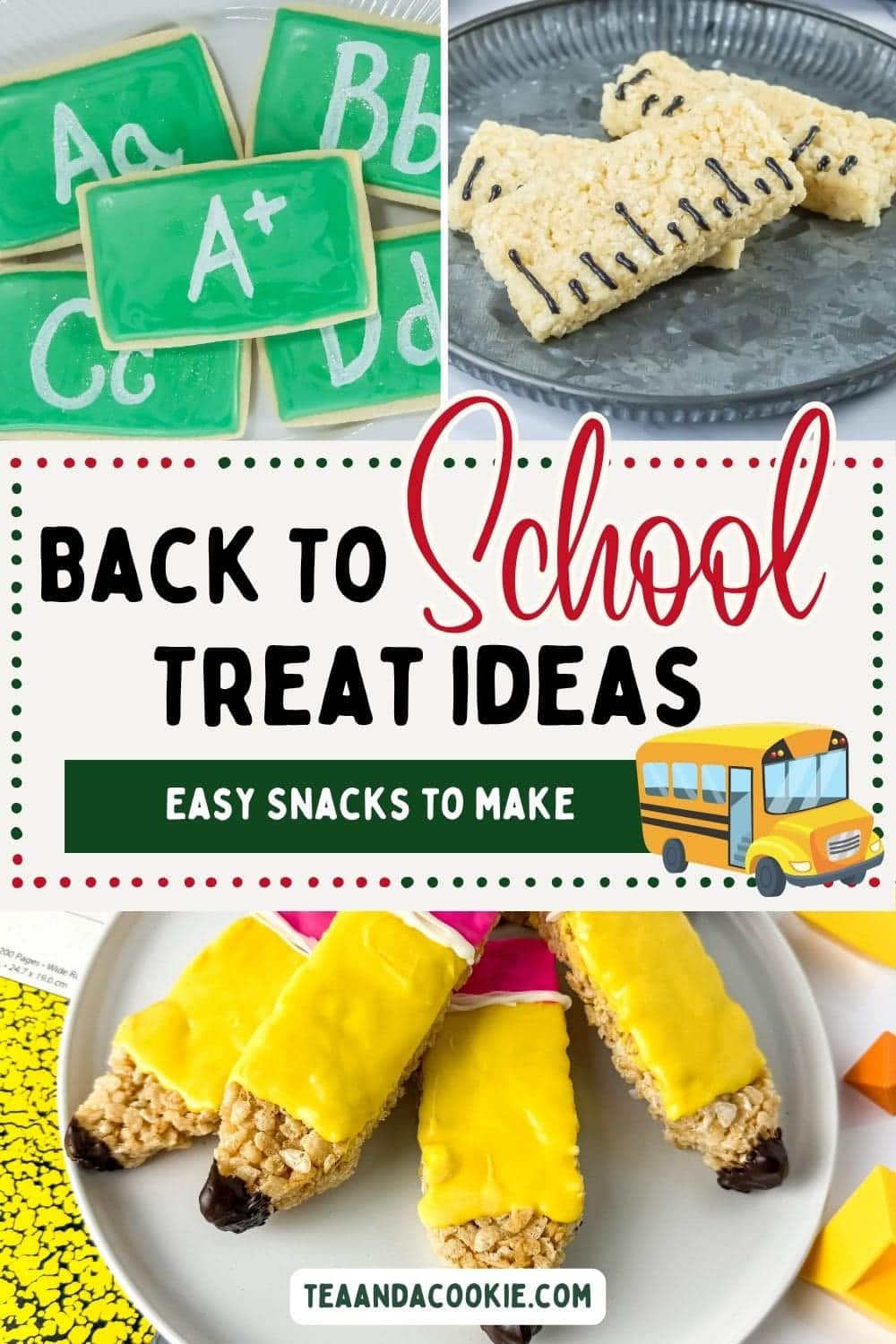 Easy Back To School Treat Ideas: No-Bake Snacks, Cookies