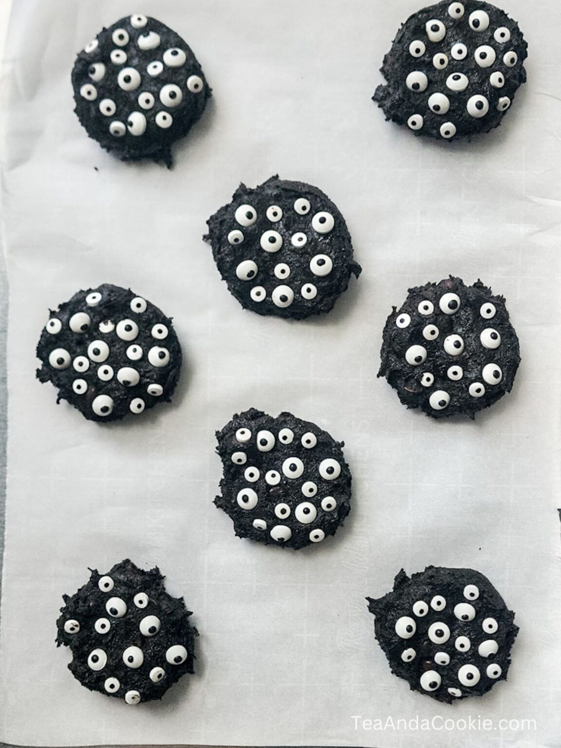 Double Chocolate Spooky Eyeball Cookie Recipe For Halloween