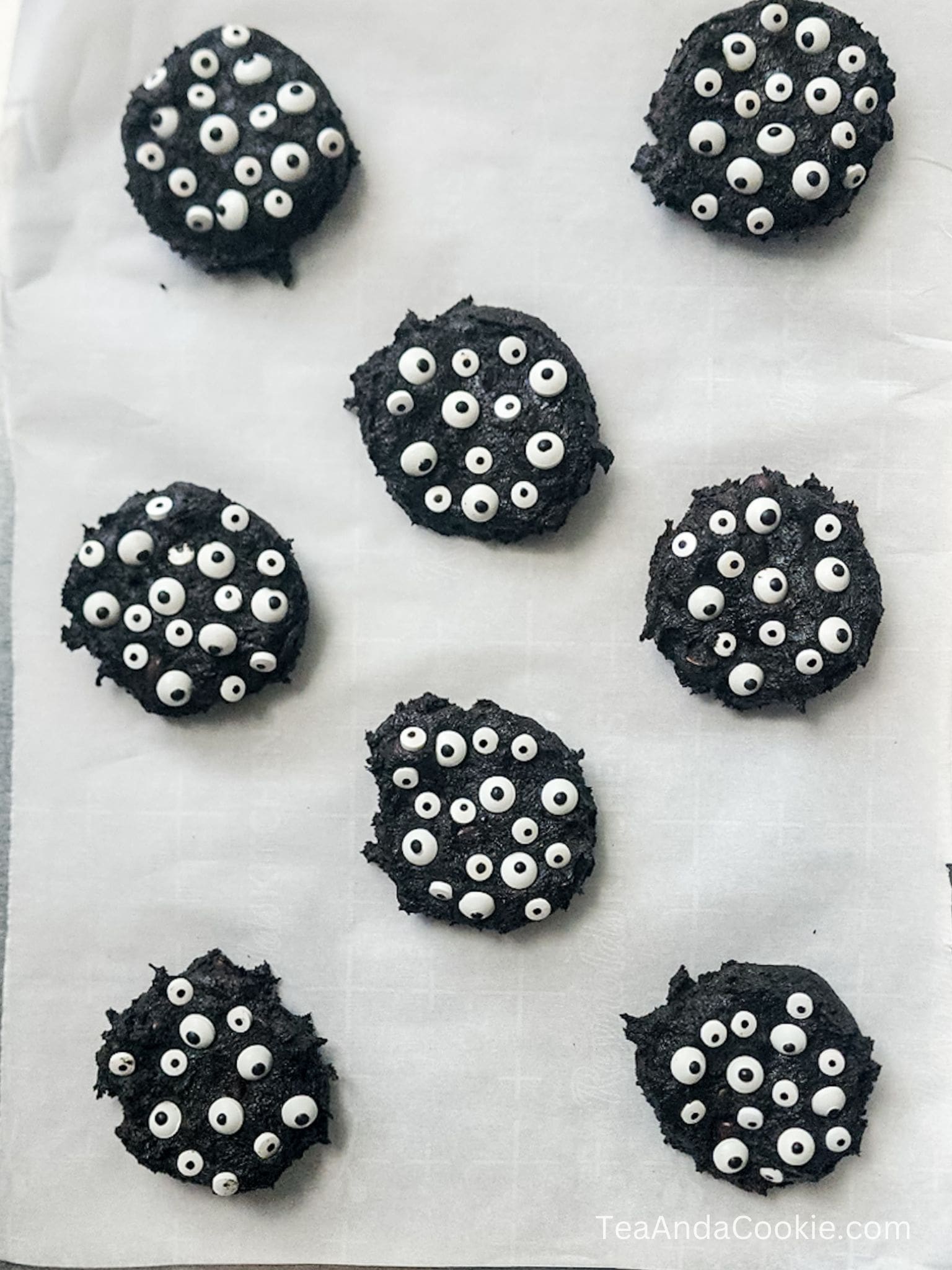 Double Chocolate Spooky Eyeball Cookie Recipe For Halloween