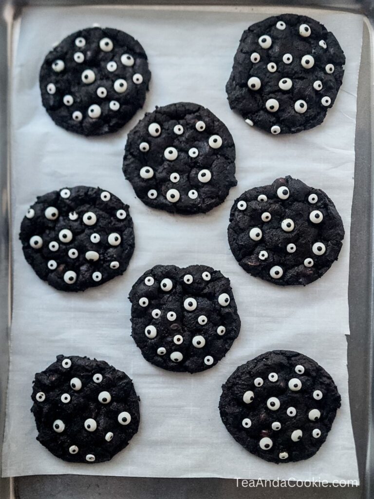 Double Chocolate Spooky Eyeball Cookie Recipe For Halloween